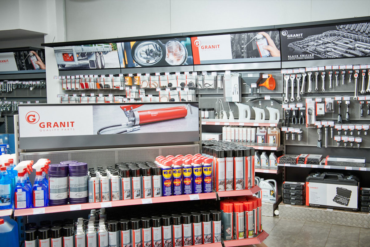 GRANIT PARTS: what we offer