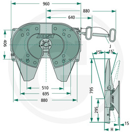 Jost Fifth-wheel coupling