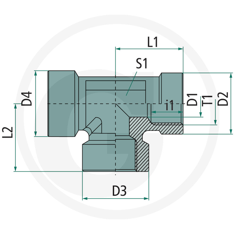 T-shaped adaptors (TA) - BSP-F x BSP-F buy online