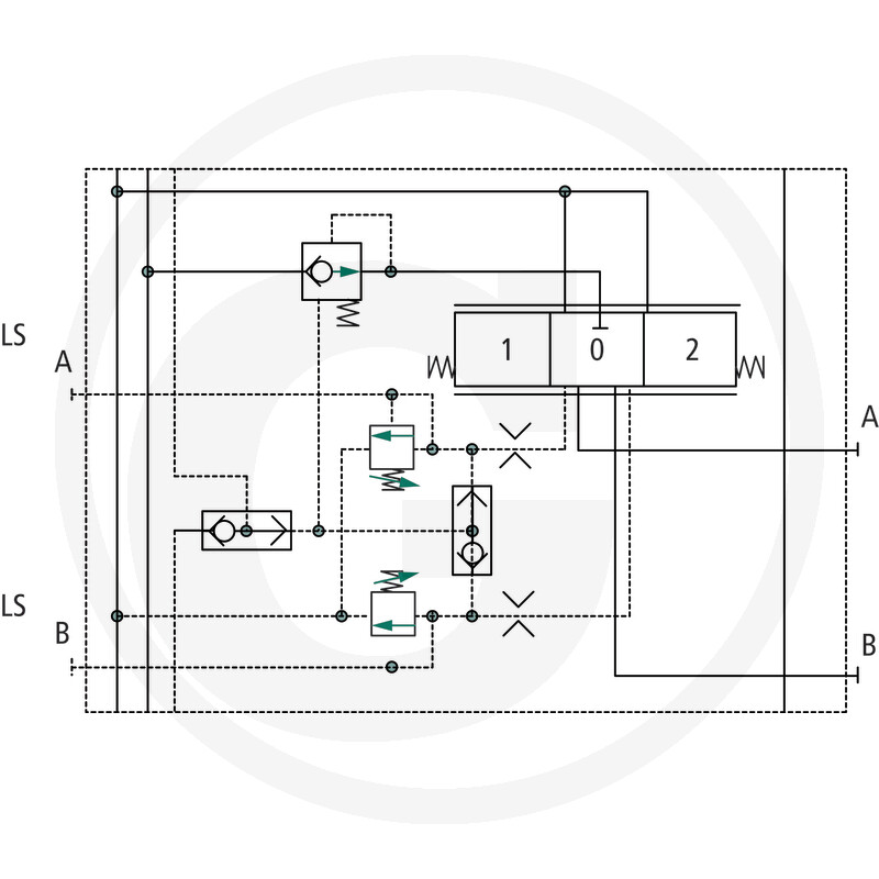 Danfoss PVB basic module with pressure compensat