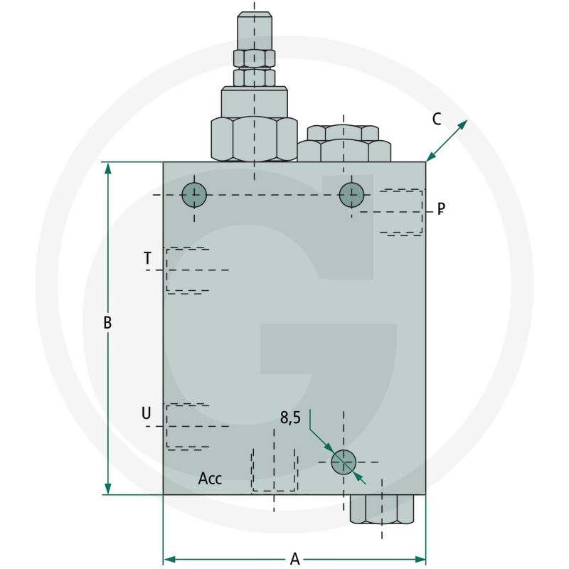 Accumulator charging valve SLV buy online