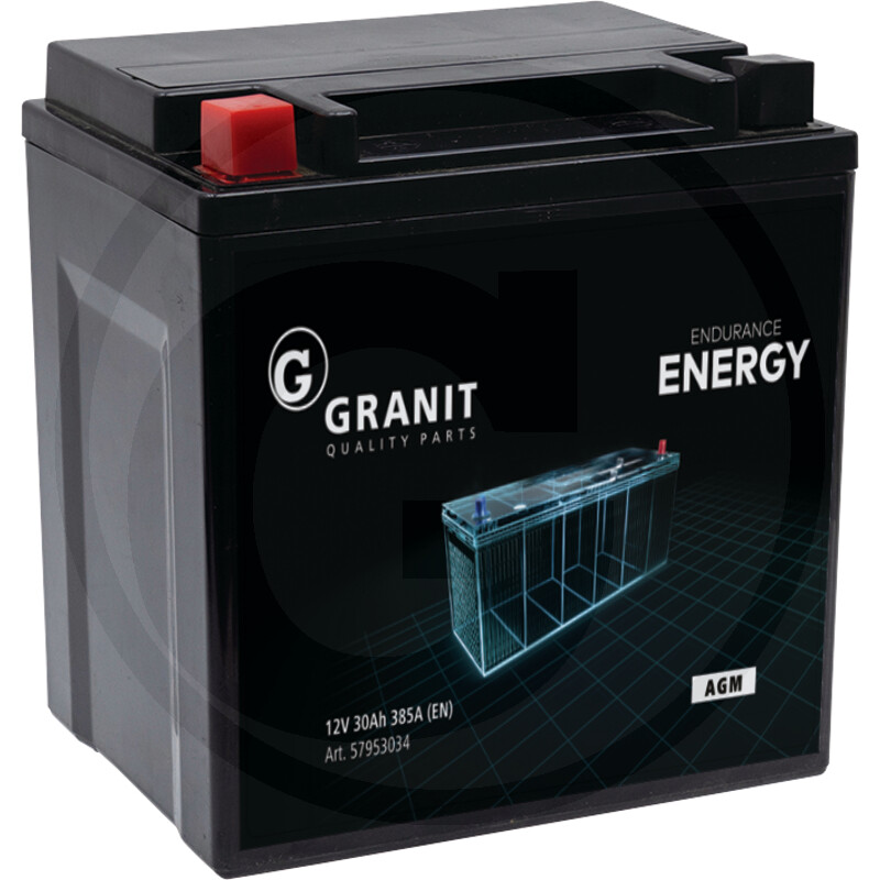 GRANIT ENDURANCE ENERGY Battery 12 V / 30 Ah